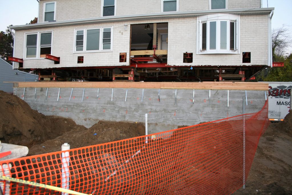 House Raising Foundations Services at the Jersey Shore